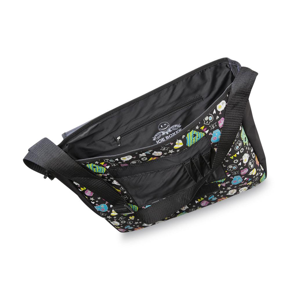 Joe Boxer Junior's Messenger Bag - Skulls