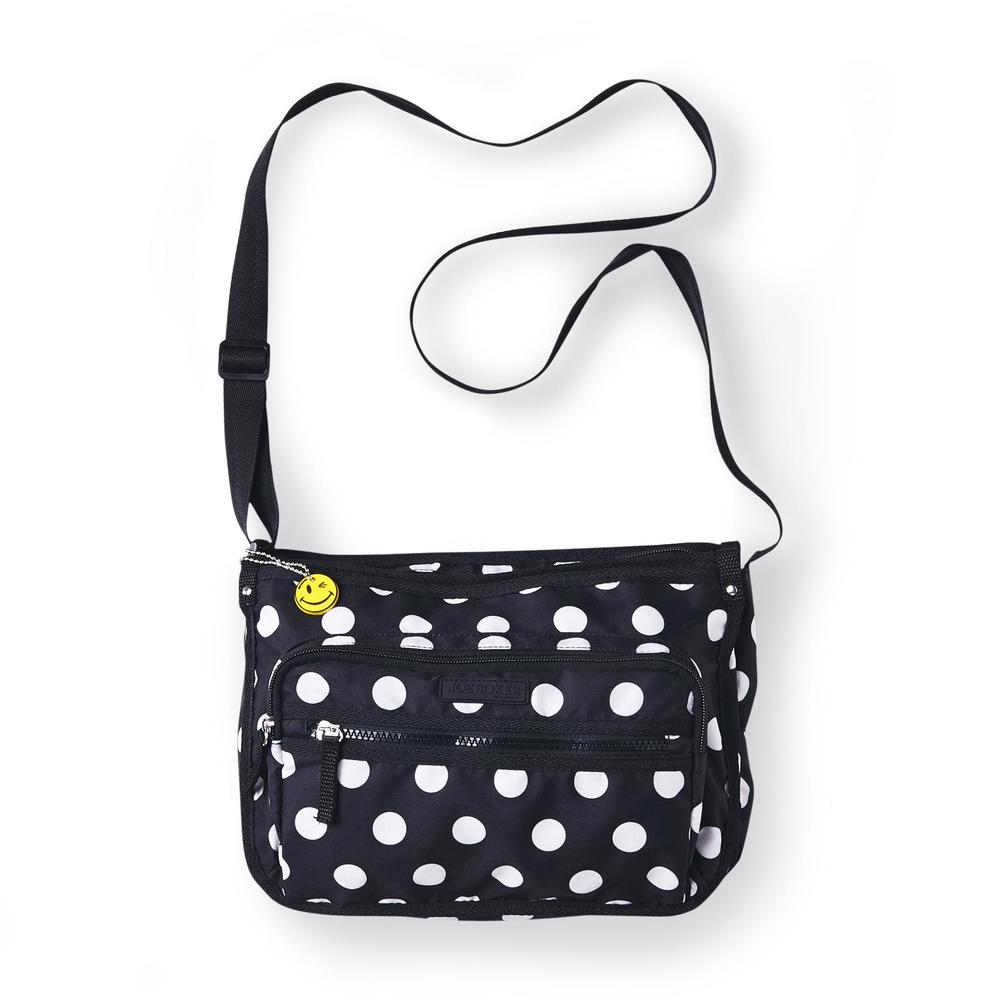 Joe Boxer Women's Crossbody Bag - Polka Dot