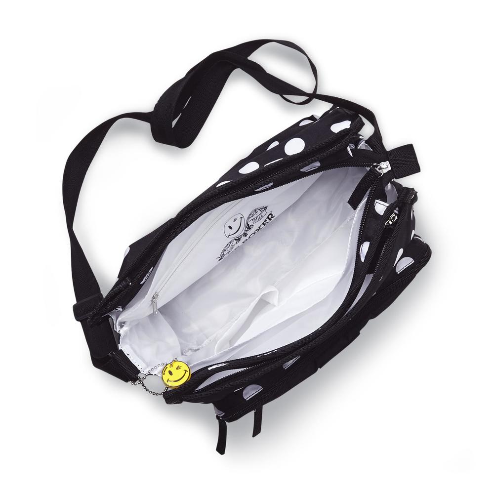 Joe Boxer Women's Crossbody Bag - Polka Dot