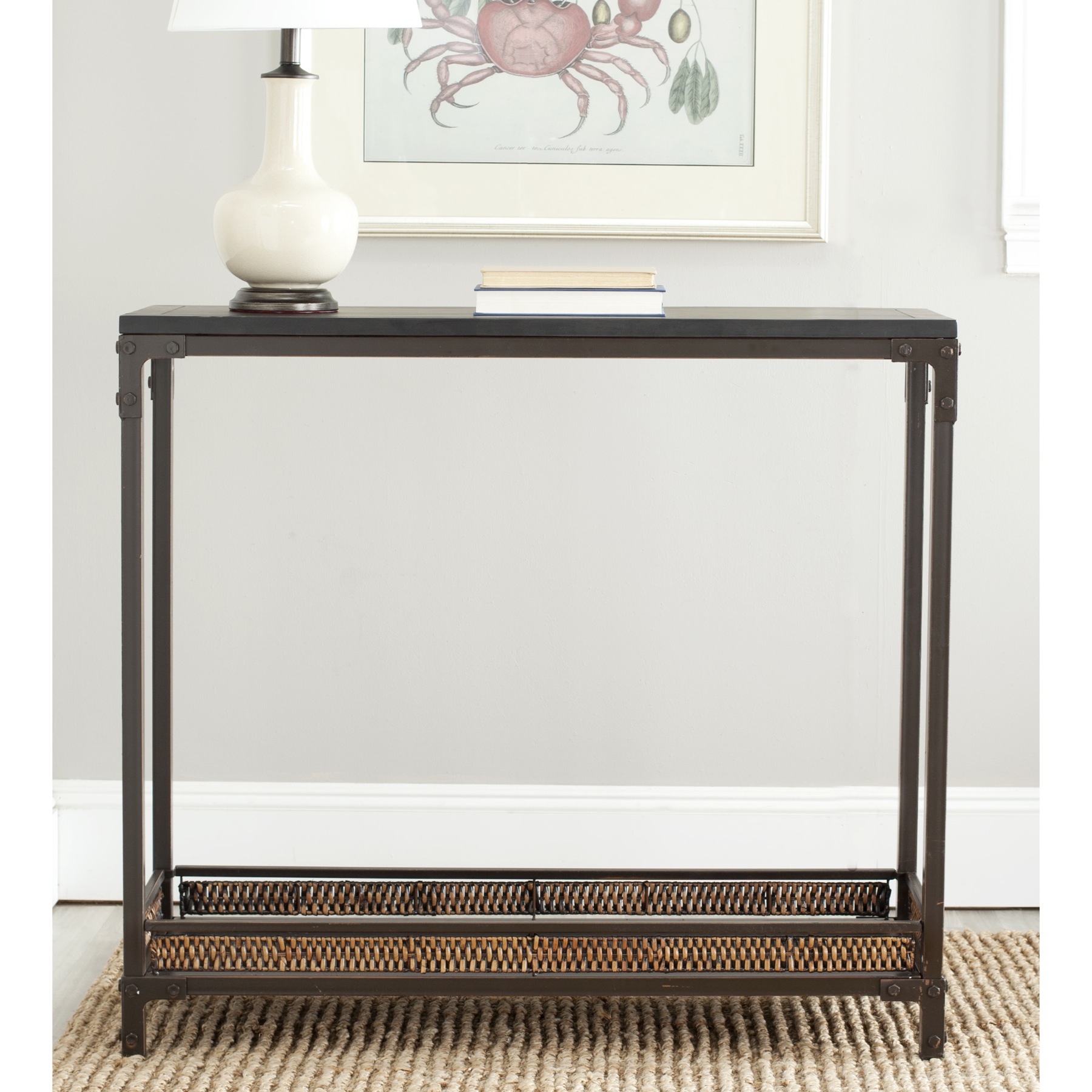 Linon Titian Console Table Antique