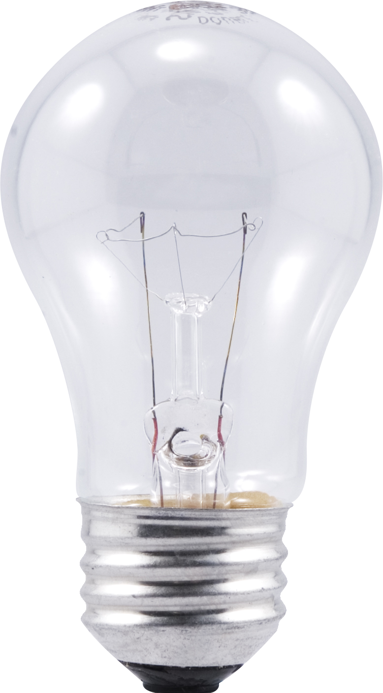 Sylvania Incandescent DOUBLElife Clear Lamp A15-Medium Base 120V Light ...