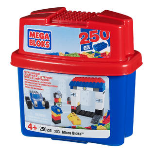 Mega Bloks Microbloks Tub 250 Pieces - Toys & Games - Blocks & Building ...