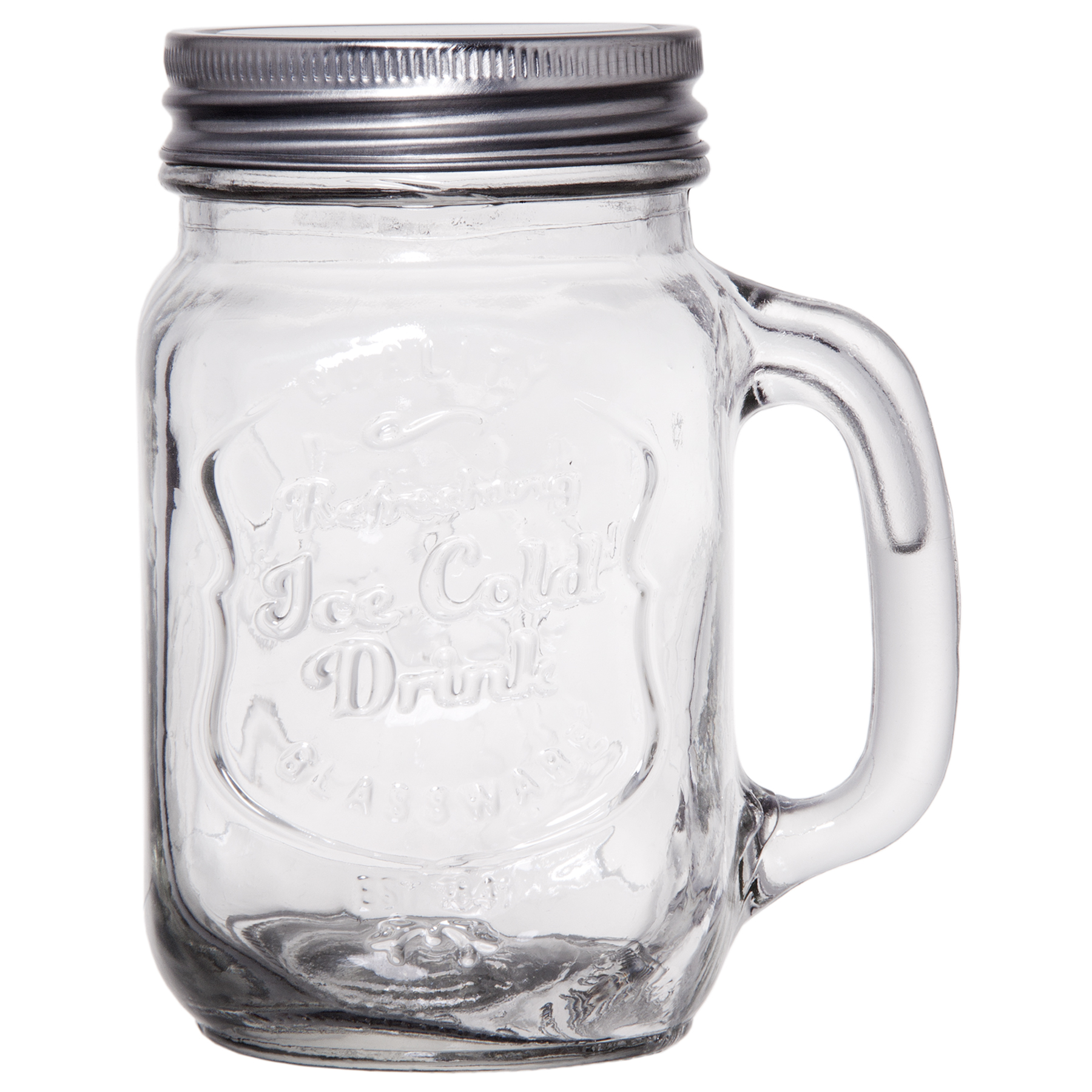 Home Essentials 4 Piece Mason Jar Mug Set