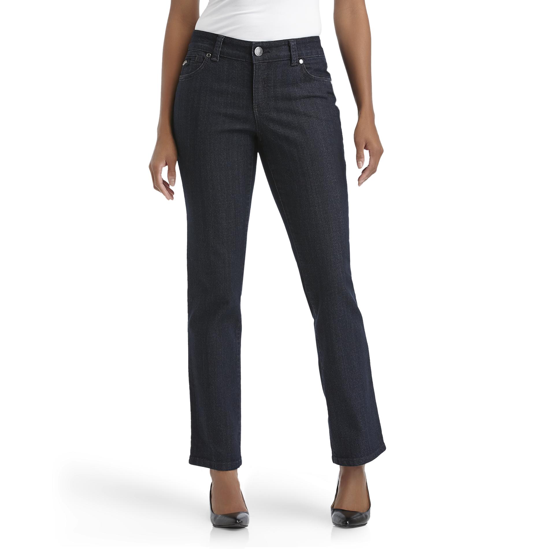 Covington Petite Slim Straight Jeans