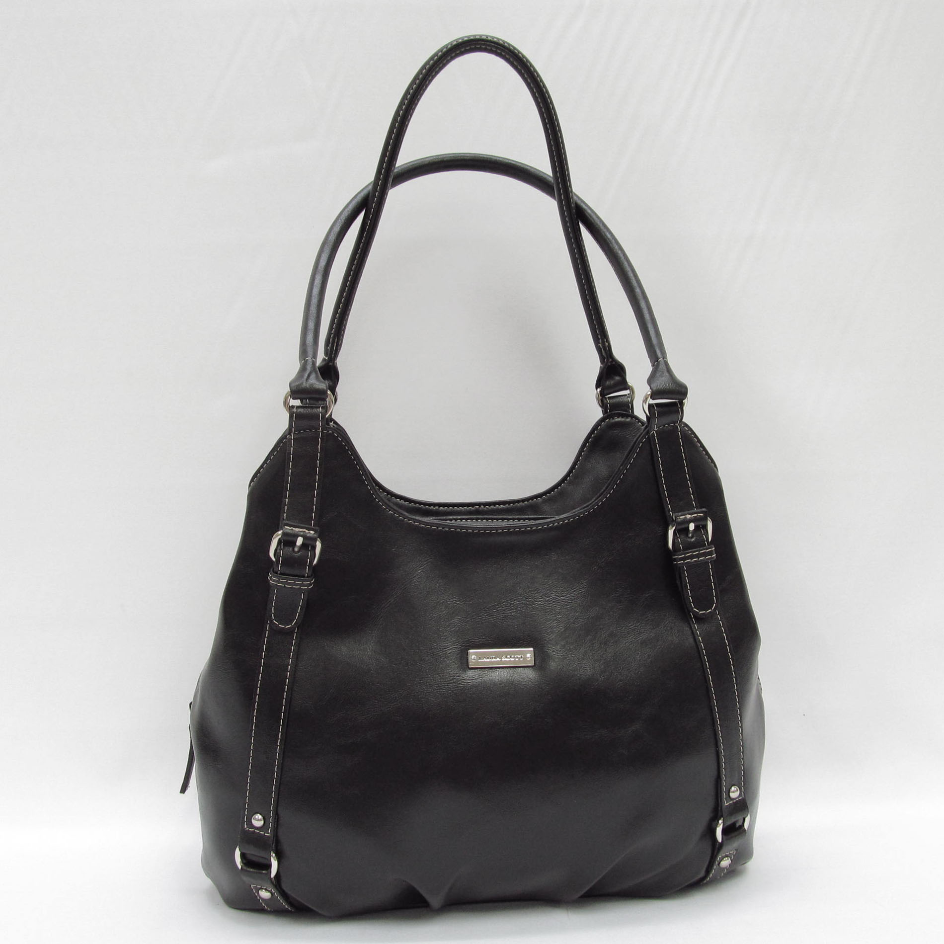 Laura Scott Women’s Handbags Sidney Nappa Chocolate
