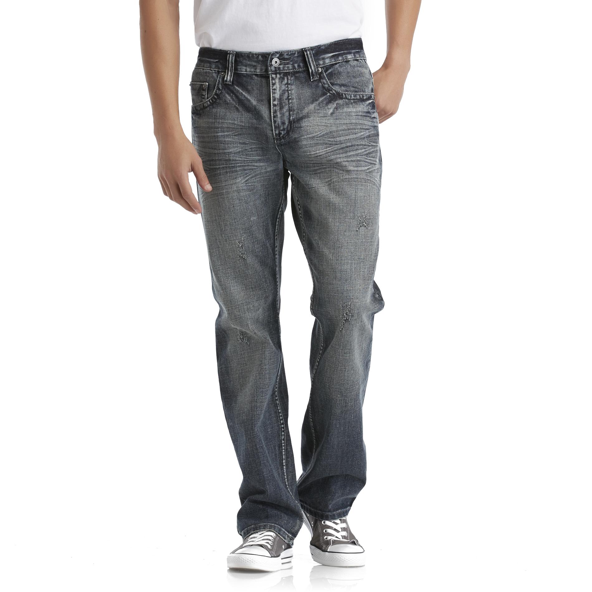 Route 66 Men's Premium Slim Straight Jeans