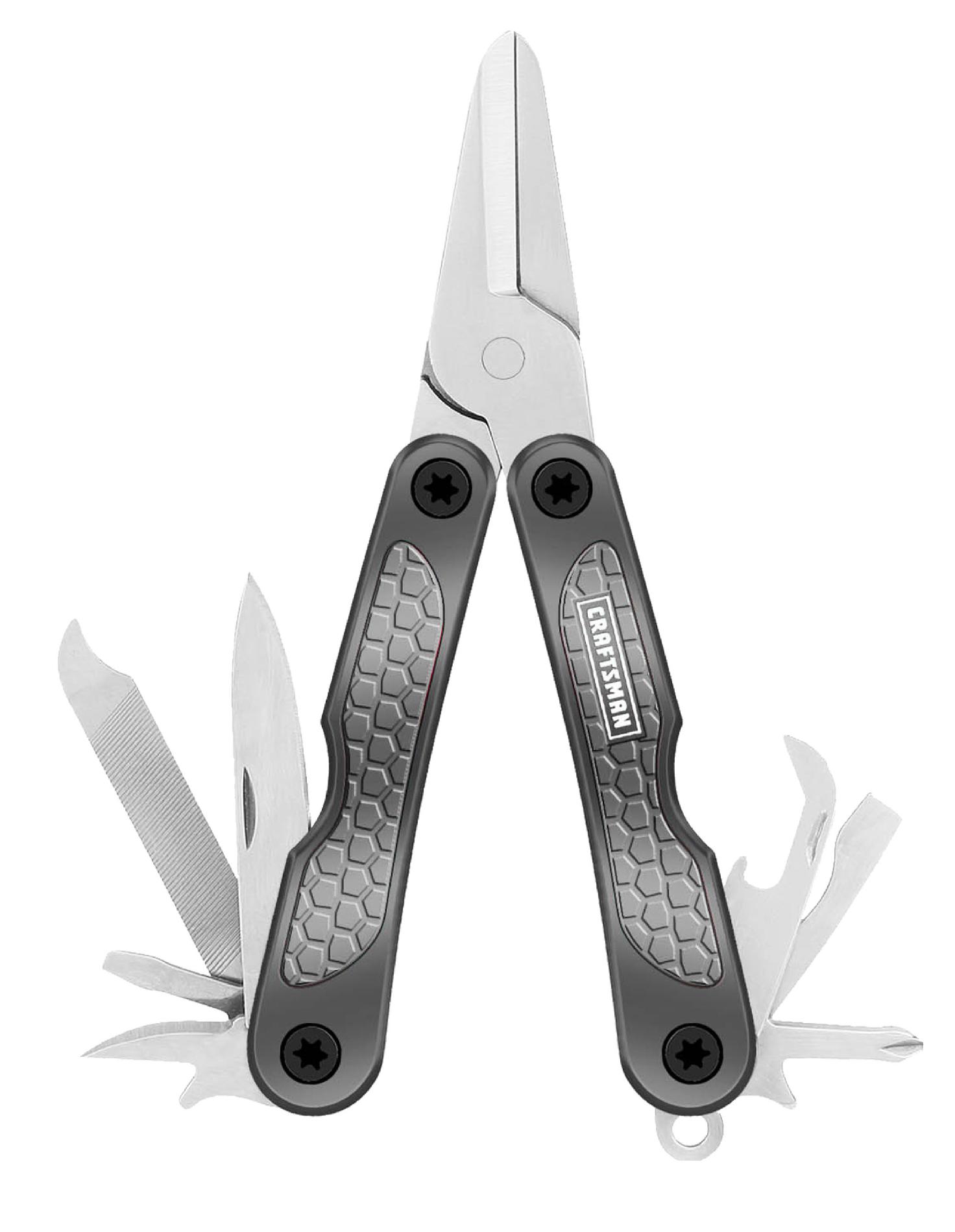 Craftsman CM 10IN1 Mini Multi Tool GRAY SNIPS