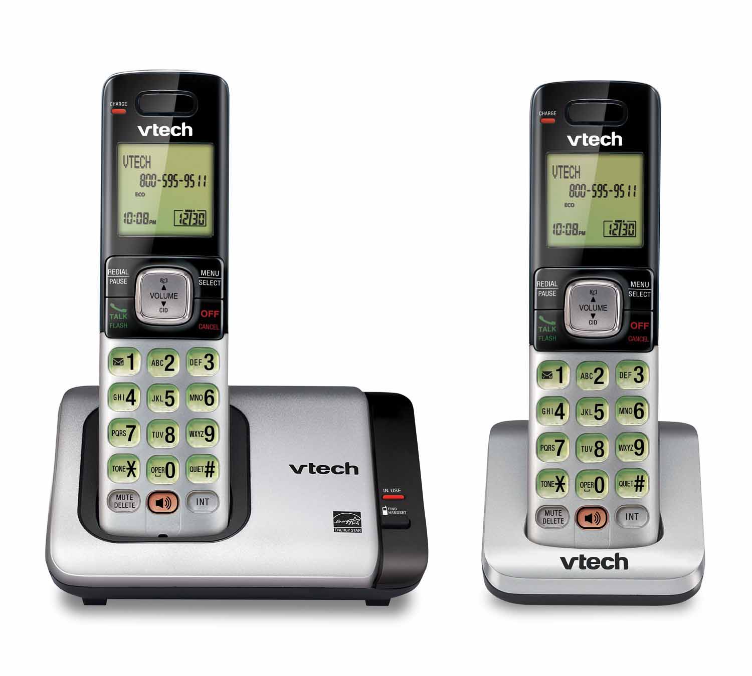 UPC 735078028242 - Vtech 2 Handset Cordless Phone System w/ Caller ID ...