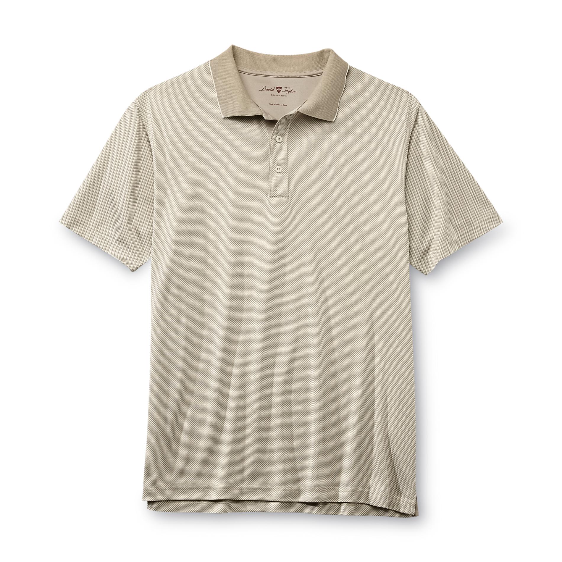 David Taylor Collection Men's Polo Shirt - Geometric