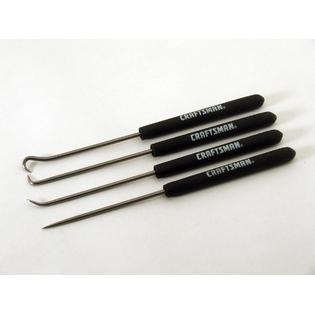 Craftsman 4 pc. Hook and Pick Set with Cushioned Grip Handles