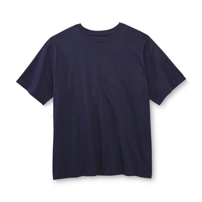 Basic Editions Men's Big & Tall Crew Neck T-Shirt