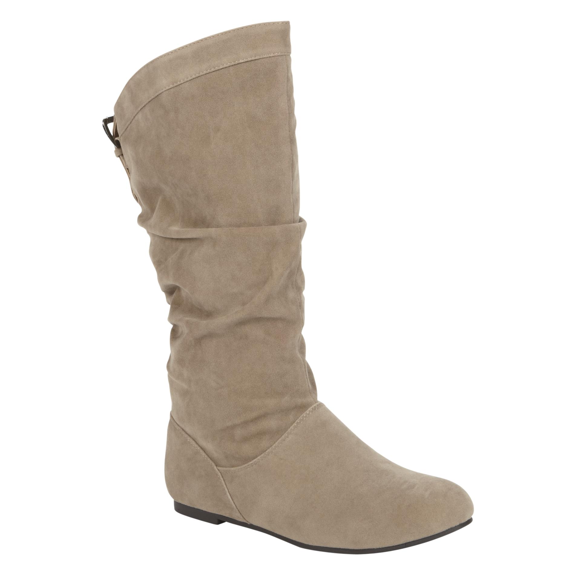 Bongo Women's Josilyn Mid-calf Taupe Fashion Boots
