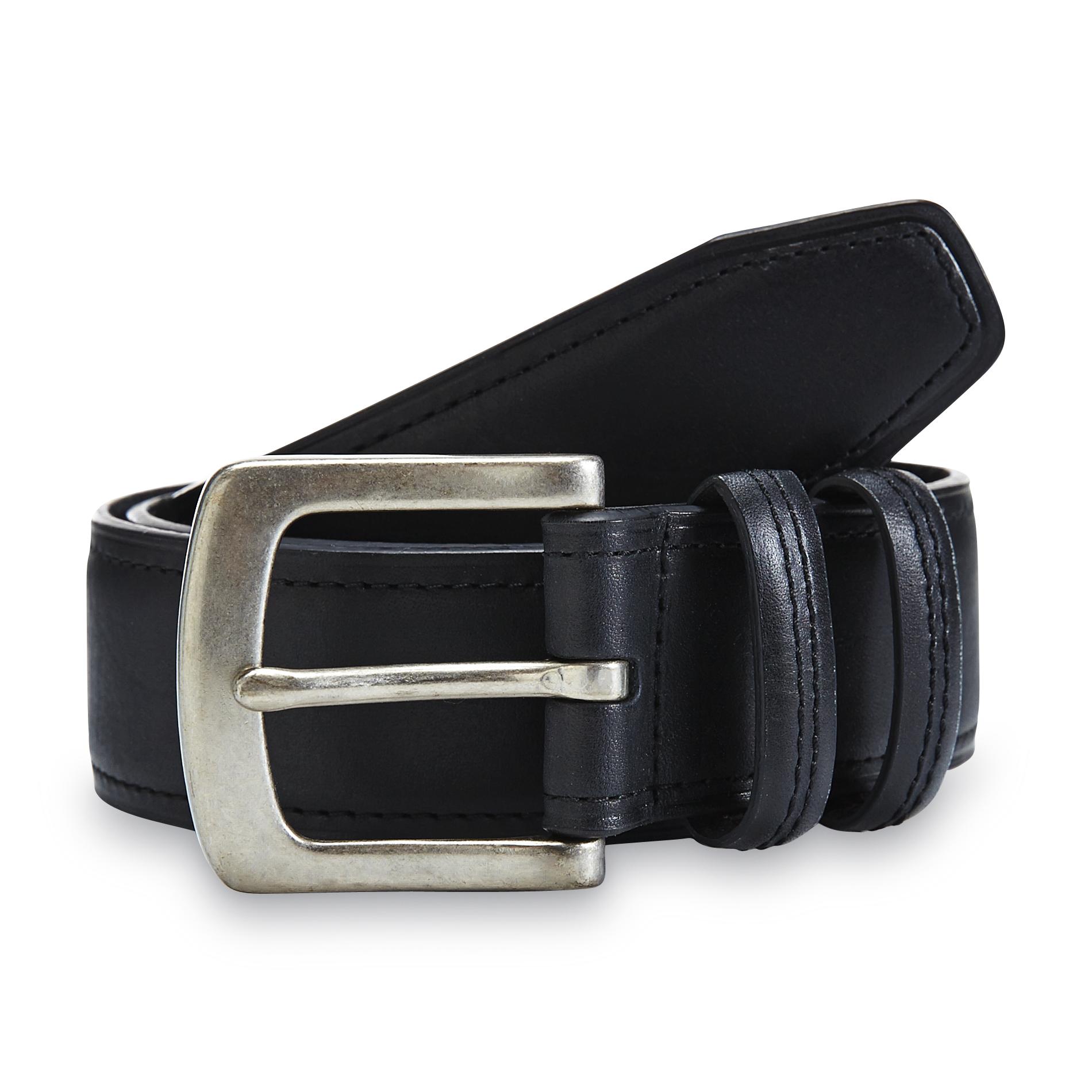 UPC 017149500339 - Men's Leather Matte Finish Belt - Double Keeper ...