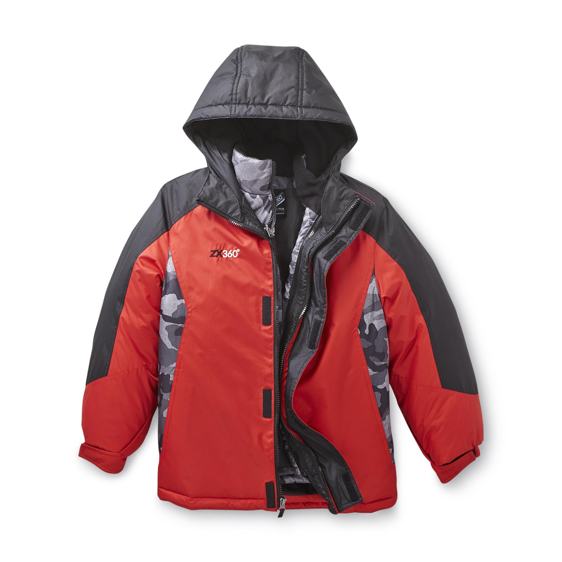 Zero Xposur Boy's 3-in-1 Performance Winter Jacket