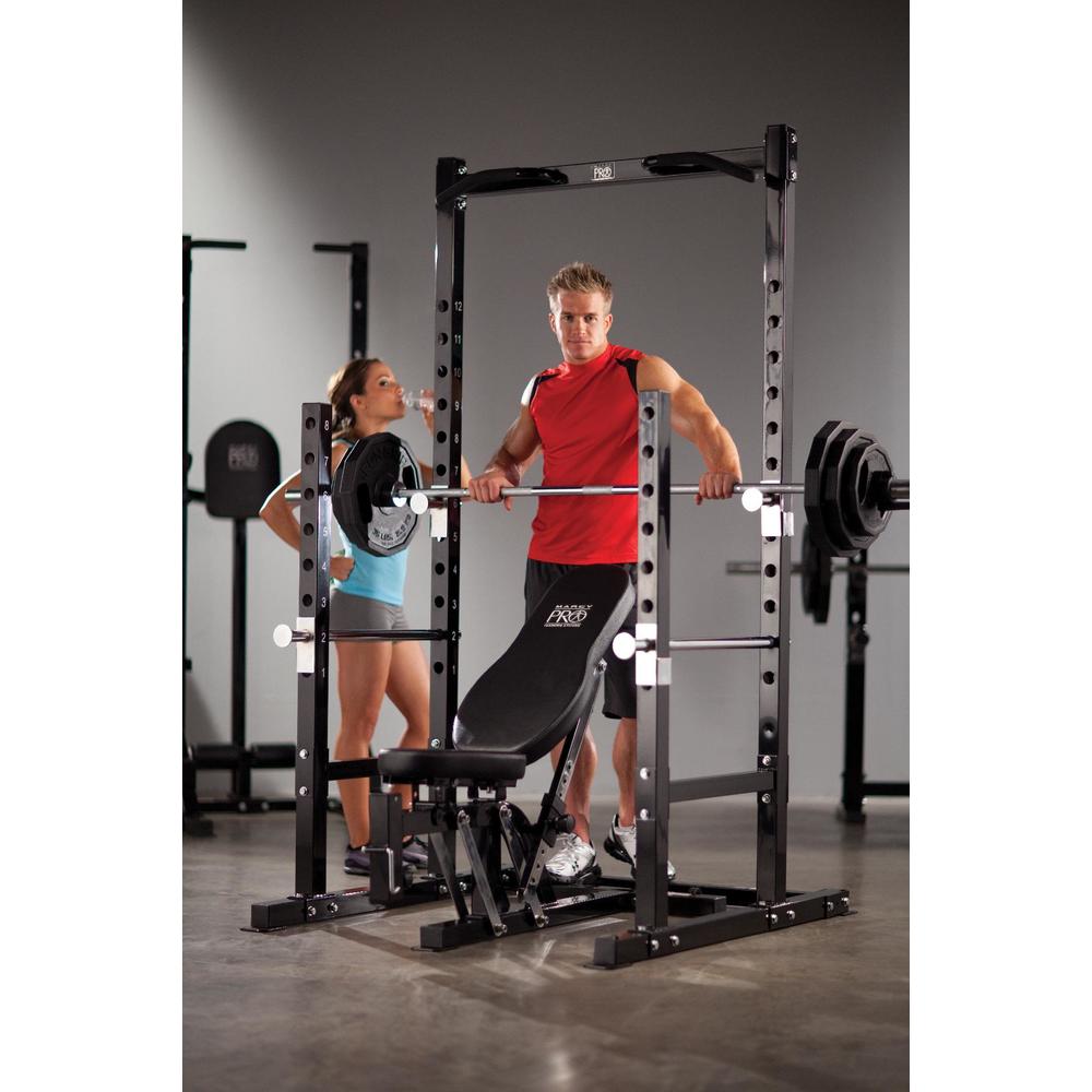 Pro Power Rack + Bench
