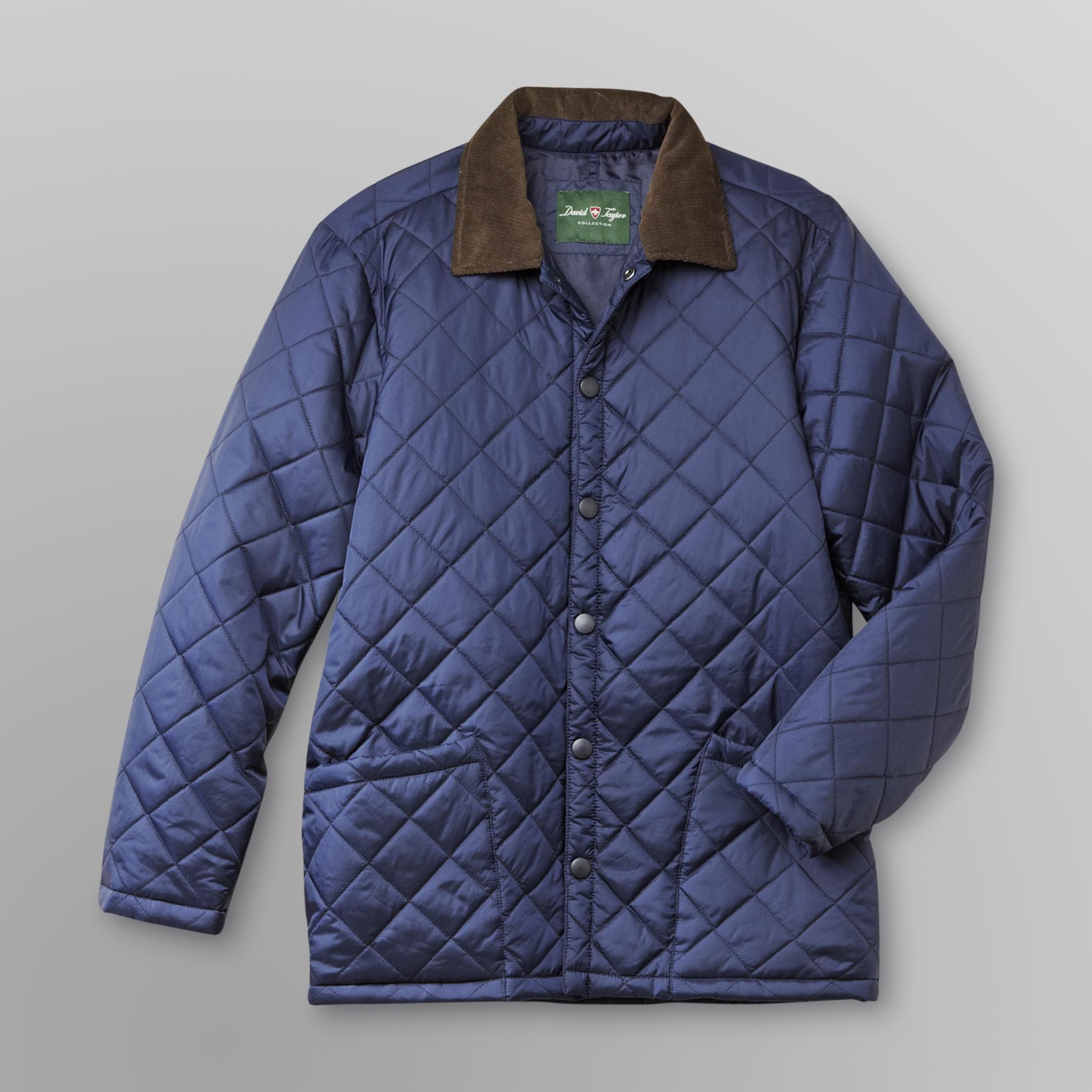 David Taylor Collection Men's Quilted Nylon Jacket