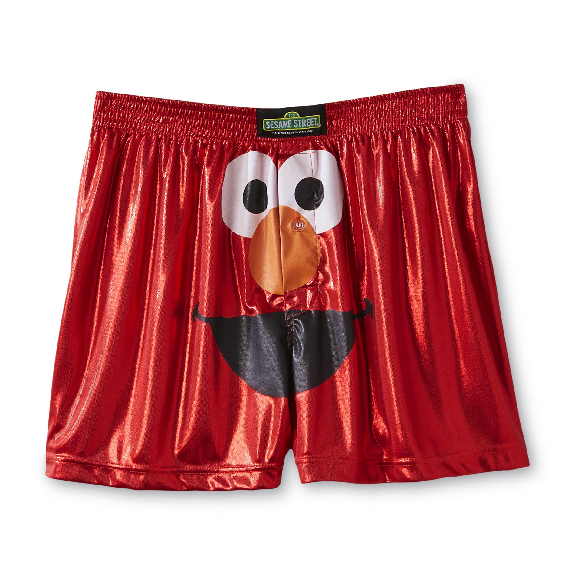 Sesame Street Men's Metallic Boxer Shorts - Elmo