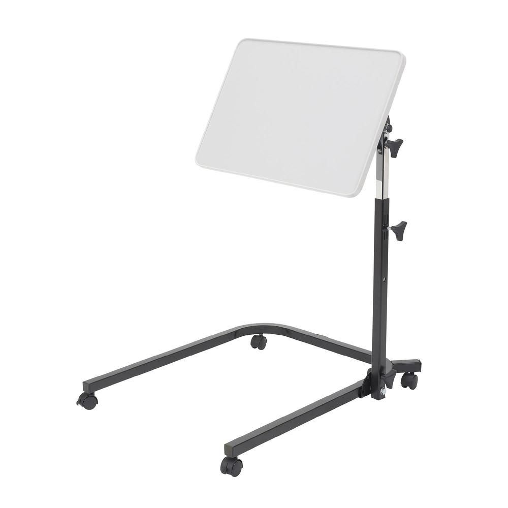 Drive Medical Pivot and Tilt Adjustable Overbed Table Tray