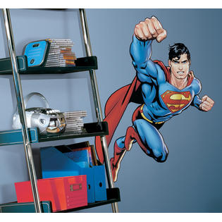 RoomMates Superman - Day Of Doom Peel & Stick Giant Wall Decals - Home ...