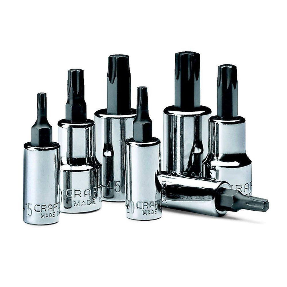 Craftsman 7 pc. 1/4" and 3/8" Torx Bit Socket Set