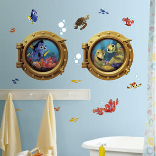 RoomMates Finding Nemo Peel & Stick Giant Wall Decals - Home - Home ...