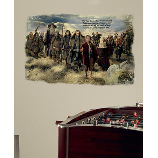 RoomMates The Hobbit Mini Mural - Home - Home Decor - Wall Decor ...