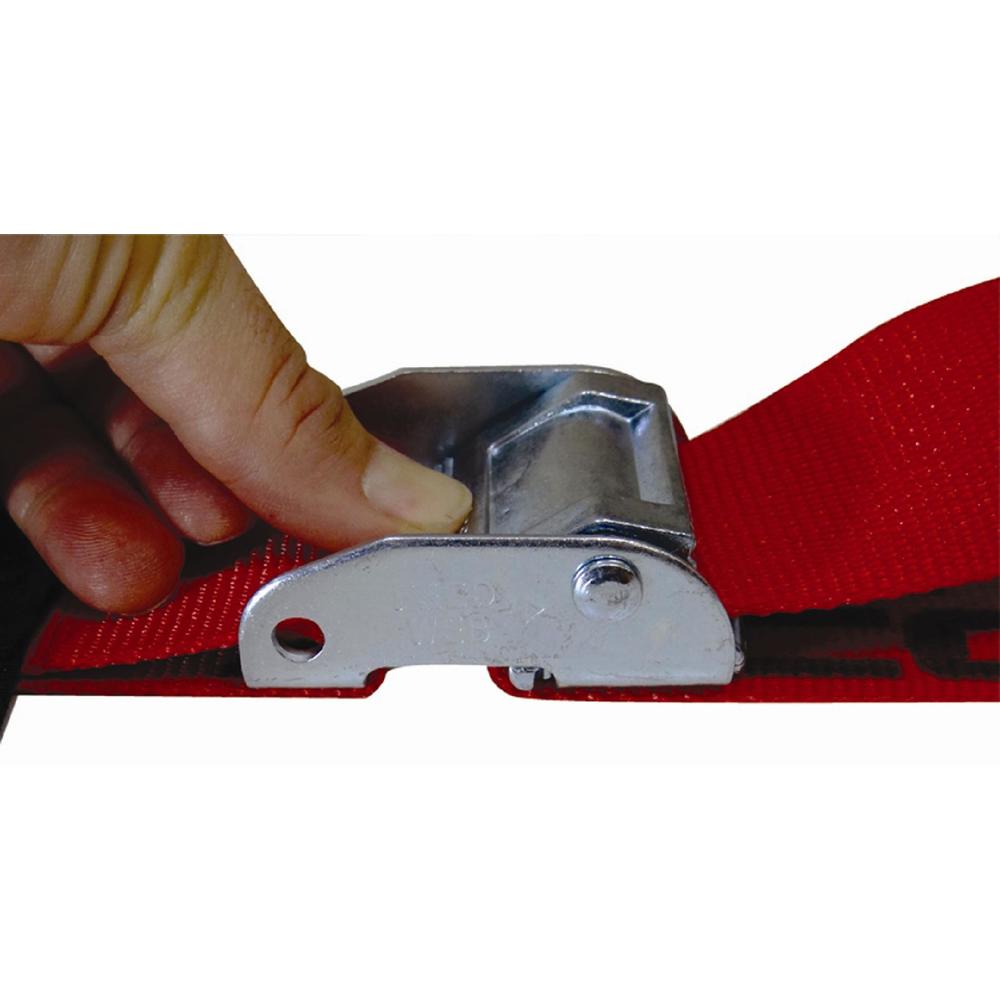 Snap-Loc CINCH STRAP 2"x8' CAM (USA!) with Hook & Loop Storage Fastener