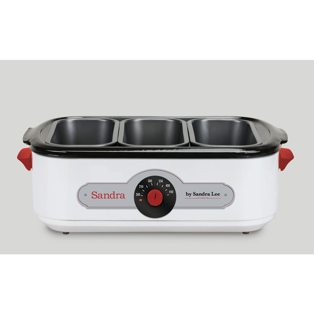 Sandra by Sandra Lee 4818-1489L 18 Qt Electric Roaster and 5 Piece ...