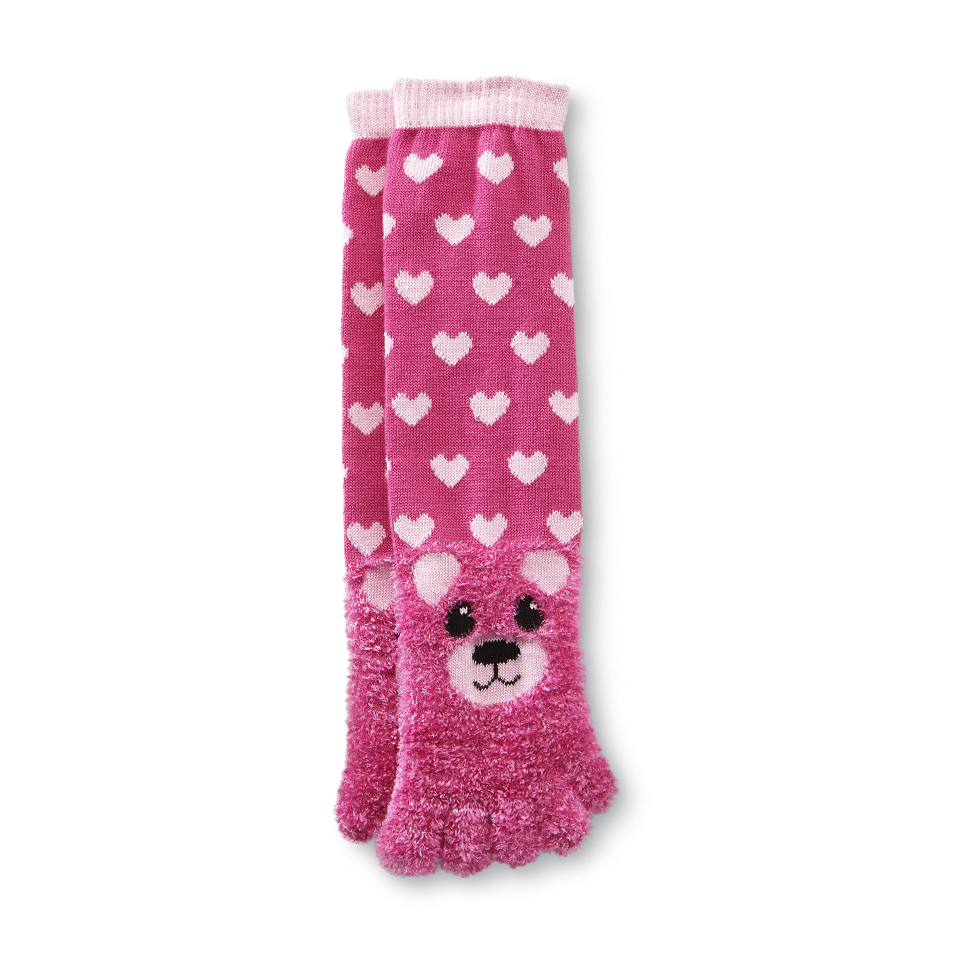 Joe Boxer Girl's Toe Socks - Hearts