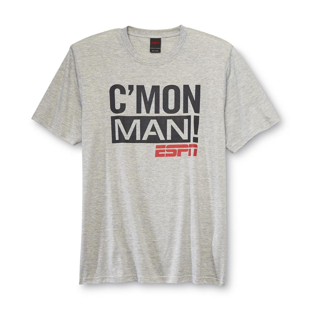 ESPN Men's Pajama T-Shirt & Pants - C'Mon Man