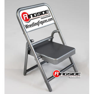 WWE Folding Chair (Silver) - Ringside Exclusive Toy Wrestling Action ...