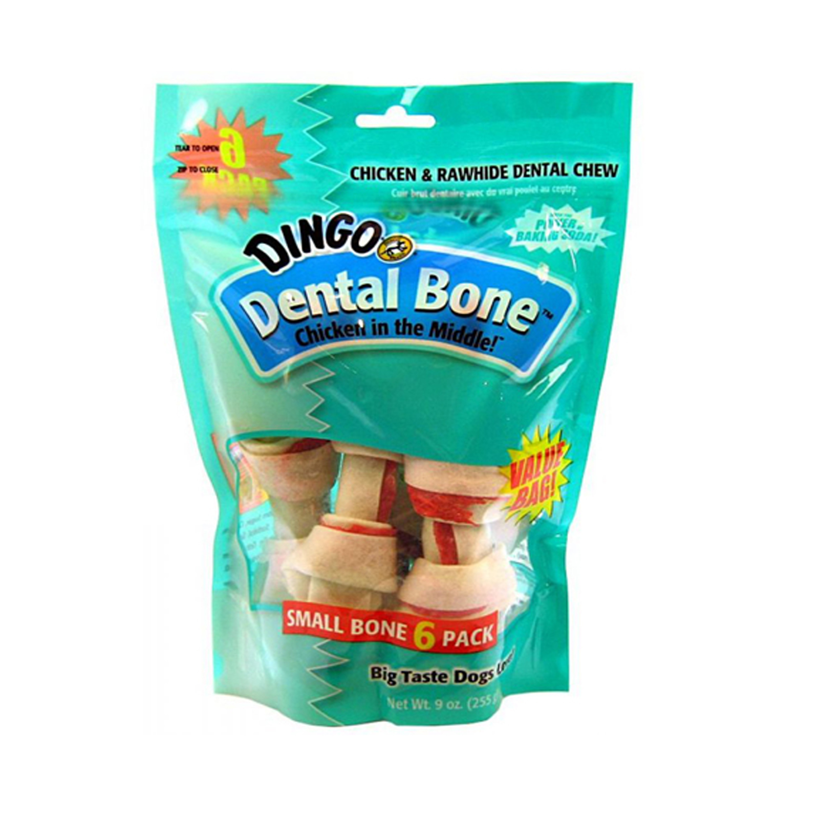 UPC 615650260171 - Dingo Dental Bones Dog Chews with Real Chicken 6 ...