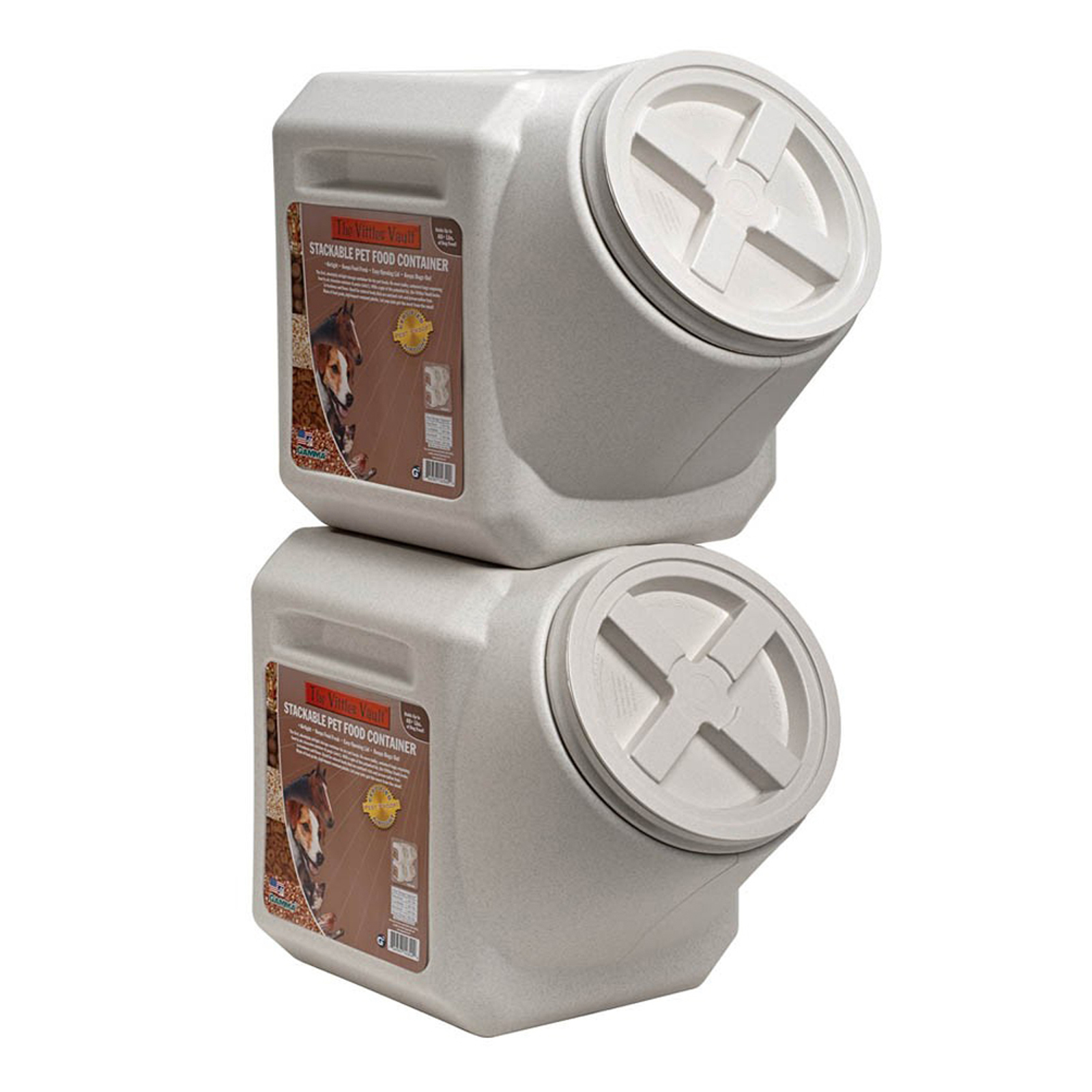 Gamma Plastics Inc. Vittle Vault Stackable 40 lb.