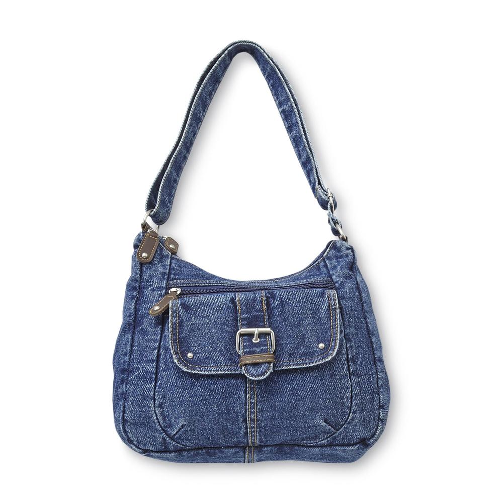 Joe Boxer Women's Large Denim Purse