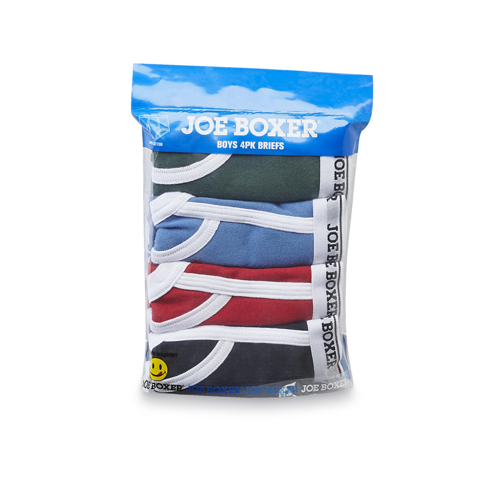 Joe Boxer Boy's 4-20 4 Pack Briefs