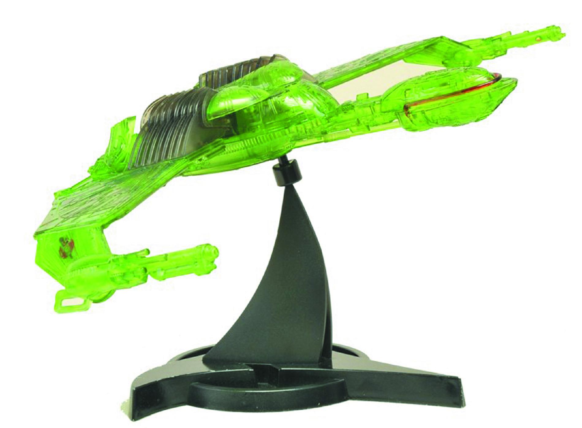 Star Trek: Klingon Bird Of Prey Partial Cloak Ship