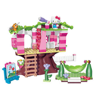 Mega Bloks Hello Kitty Treehouse (#10931) - Toys & Games - Blocks ...