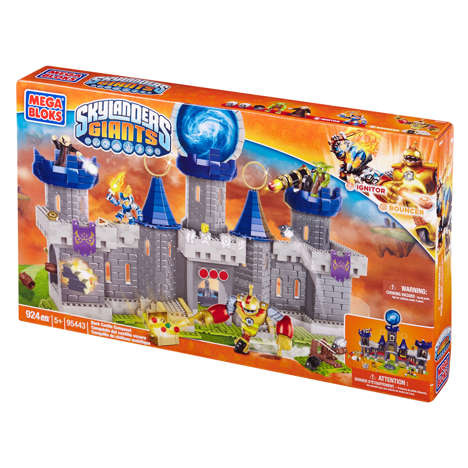 UPC 065541954434 - Mega Bloks Skylanders Giants Dark Castle Conquest ...