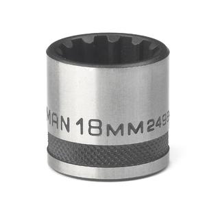 Craftsman Universal 18mm Socket, 3/8" Drive