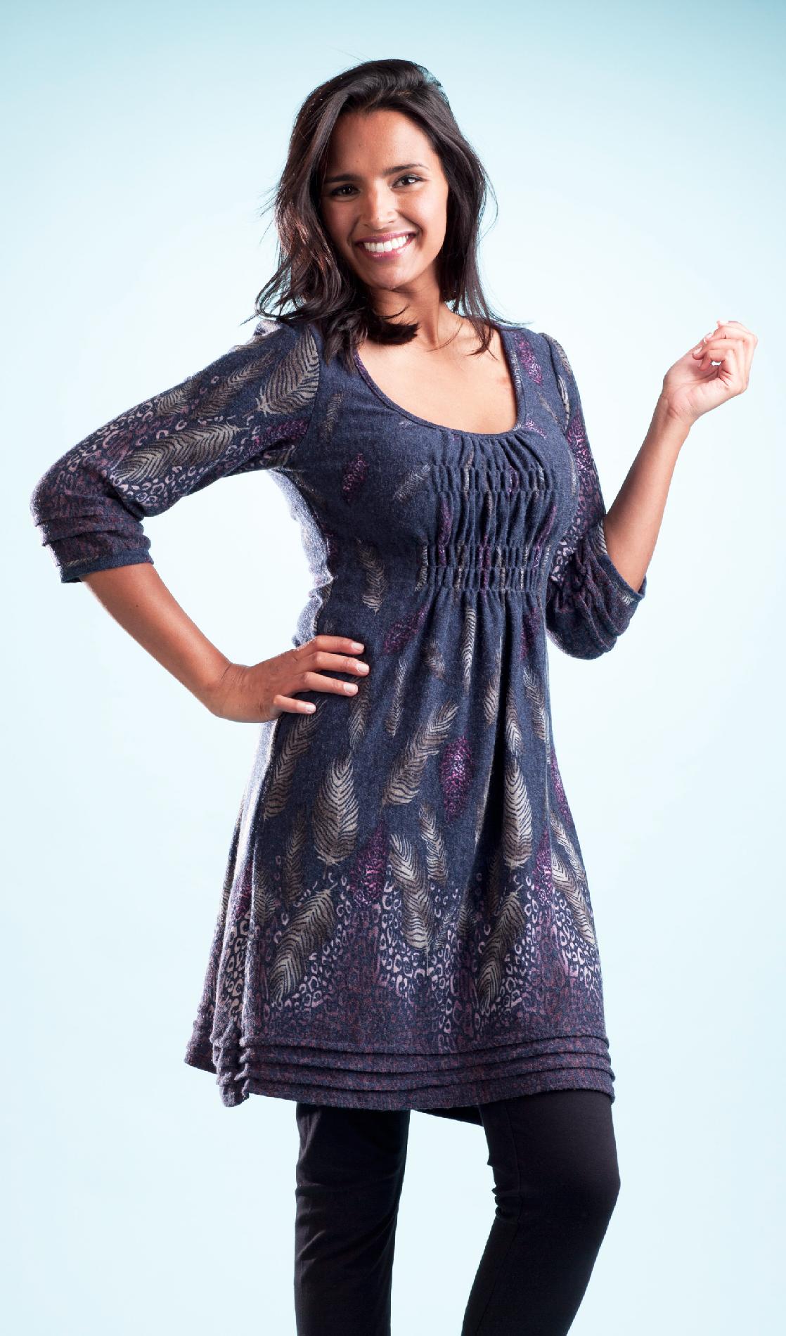 Womens Plus Size Knit Dress