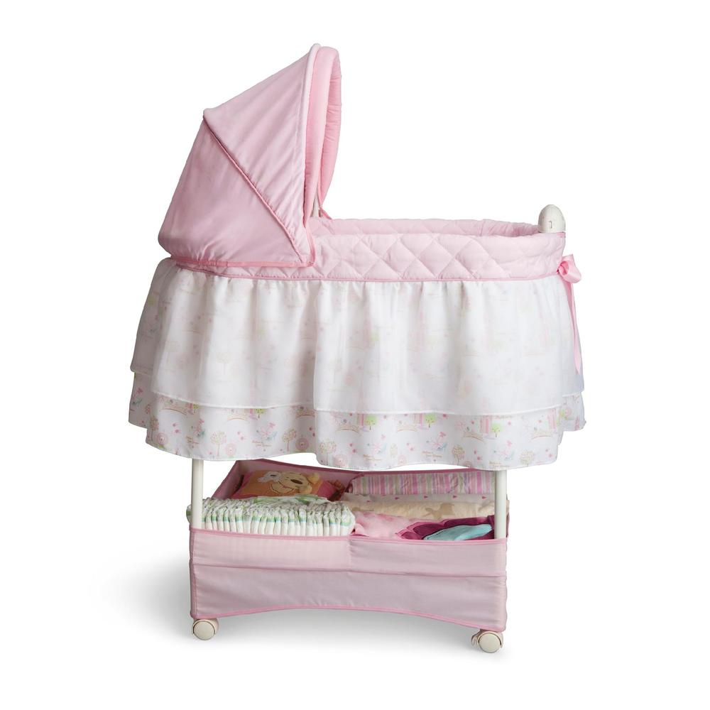 Delta Children's Disney Princess Gliding Bassinet