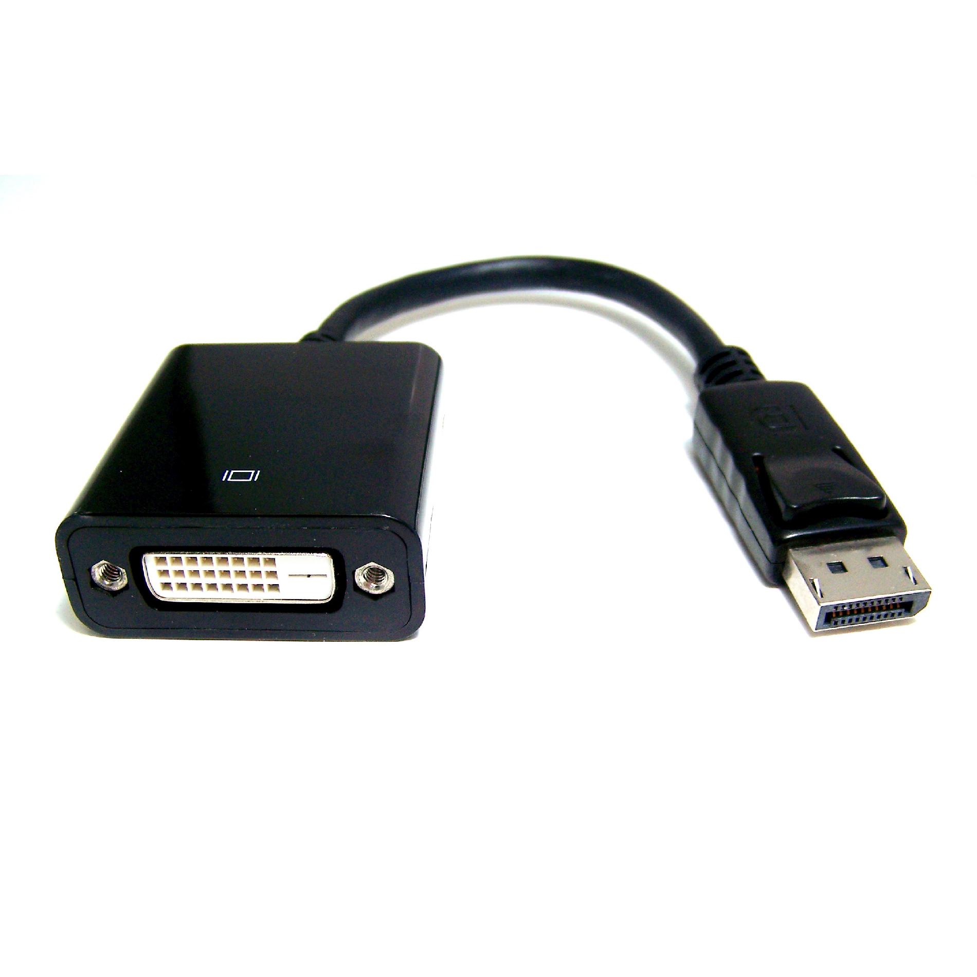 MICRO CONNECTORS DP-DVI-9 9-Feet Display Port TO DVI Adapter - TVs ...