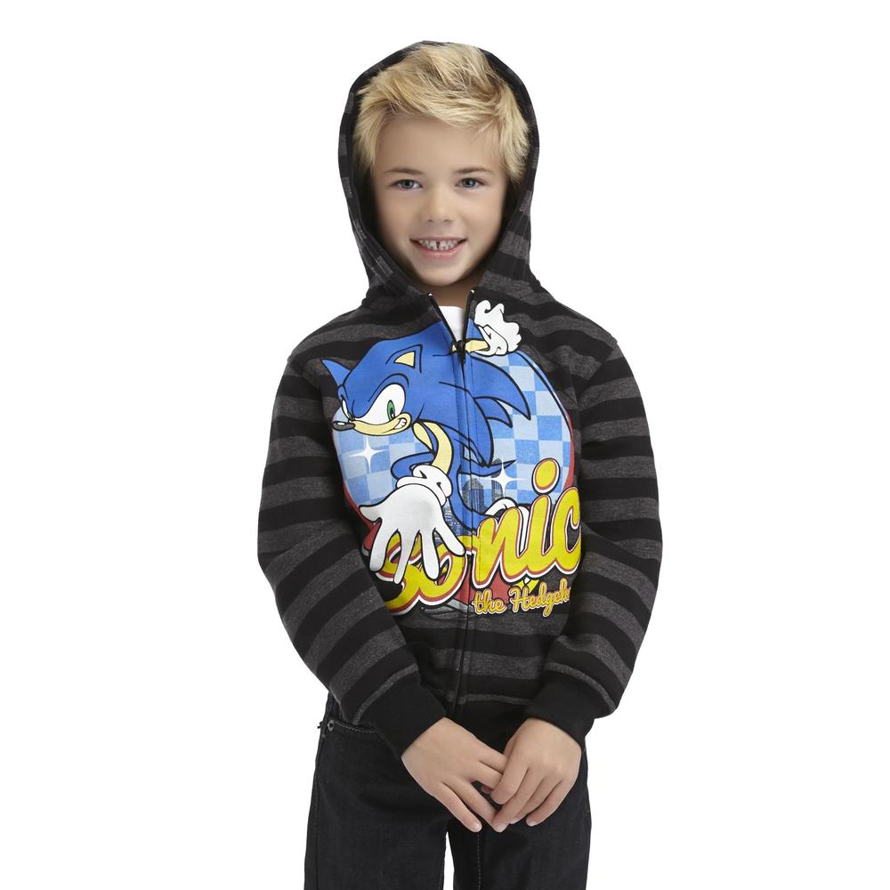 Sega Sonic the Hedgehog Boy's Hoodie Jacket