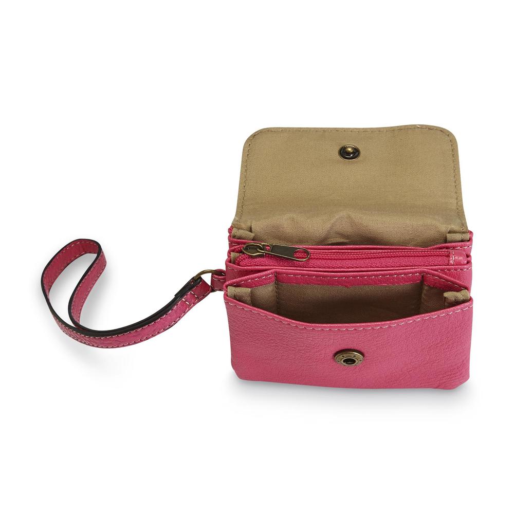 Joe Boxer Women's Wristlet Wallet - Faux Leather