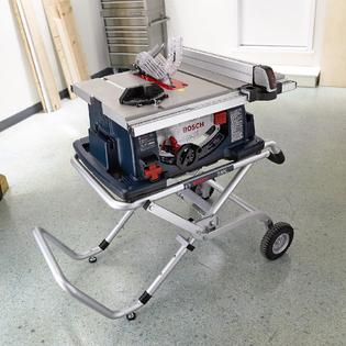 Bosch 4-2/5 hp 10" Worksite Table Saw with Gravity-Rise™ Wheeled Stand ...