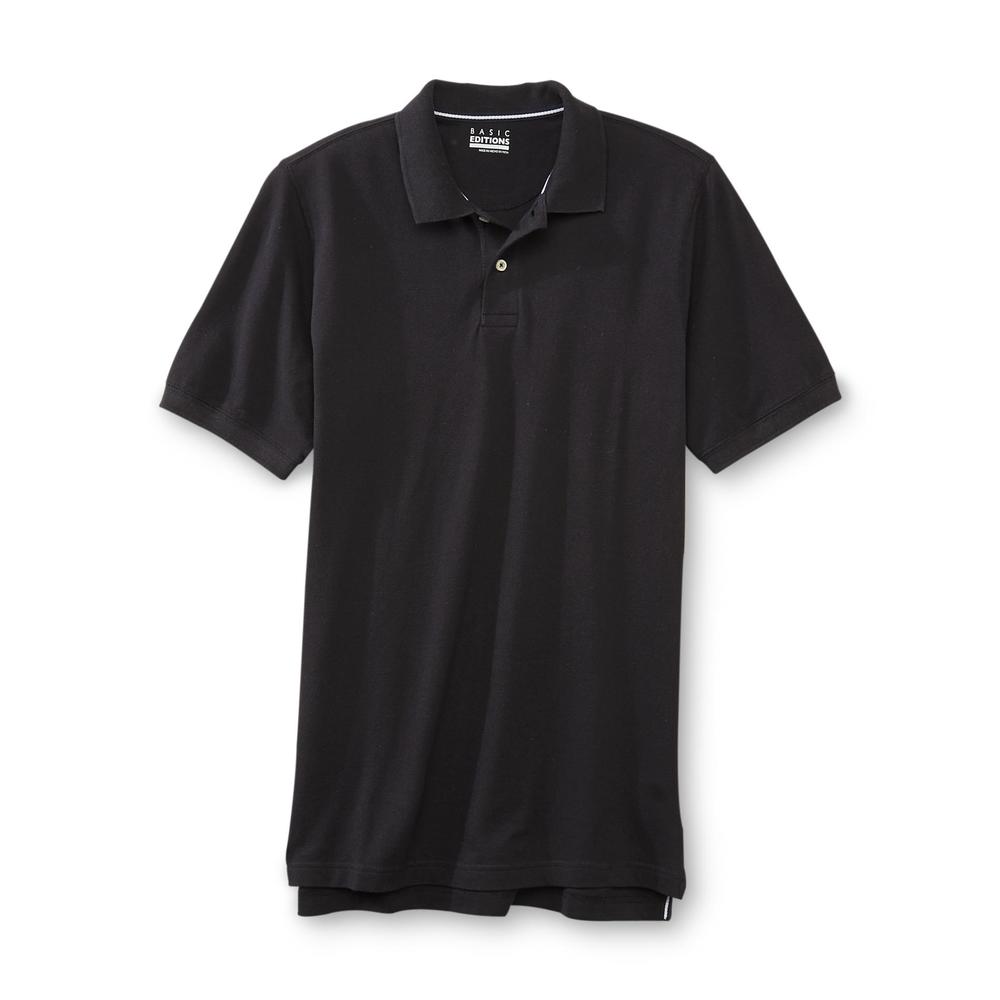 Basic Editions Men's Big & Tall Polo Shirt