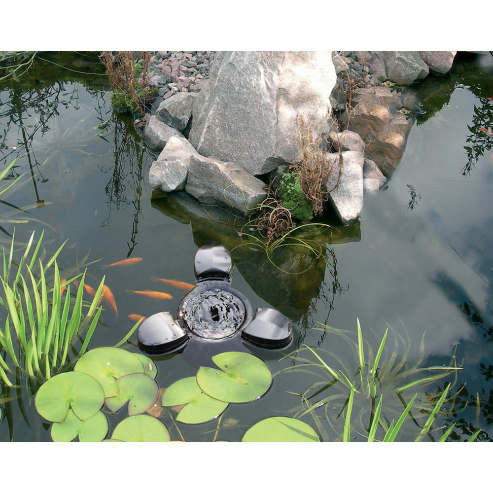 Koolscapes Floating Pond Skimmer with 500 GPH Pump