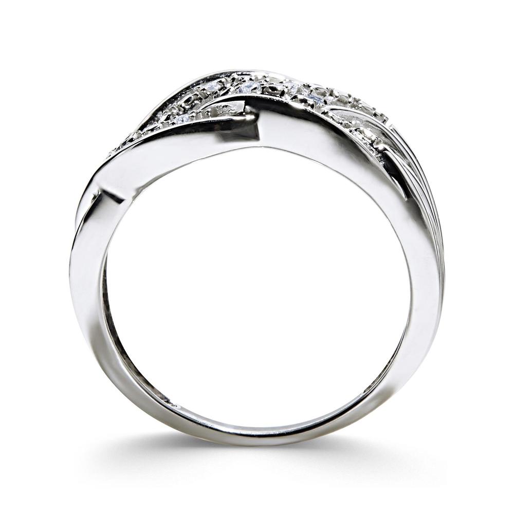 Diamond Sterling Silver Ring