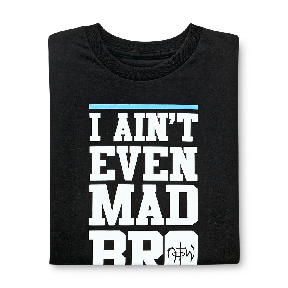 Edify Young Men's Graphic T-Shirt - I Ain't Even Mad Bro