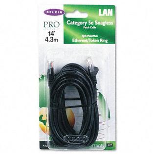 Belkin Cat5e, 10/100Base-T Patch Computer Cable - TVs & Electronics ...